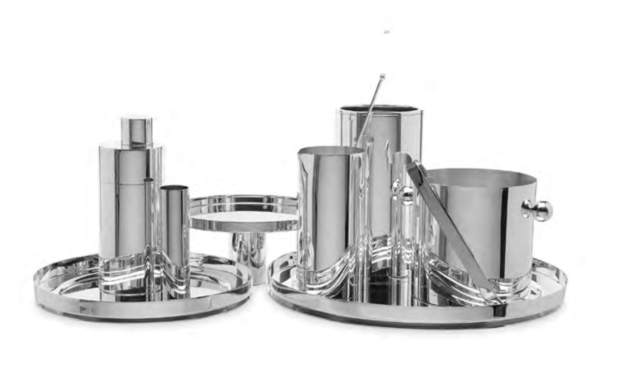 Silver Cocktail Kit Italian Luxury Interiors