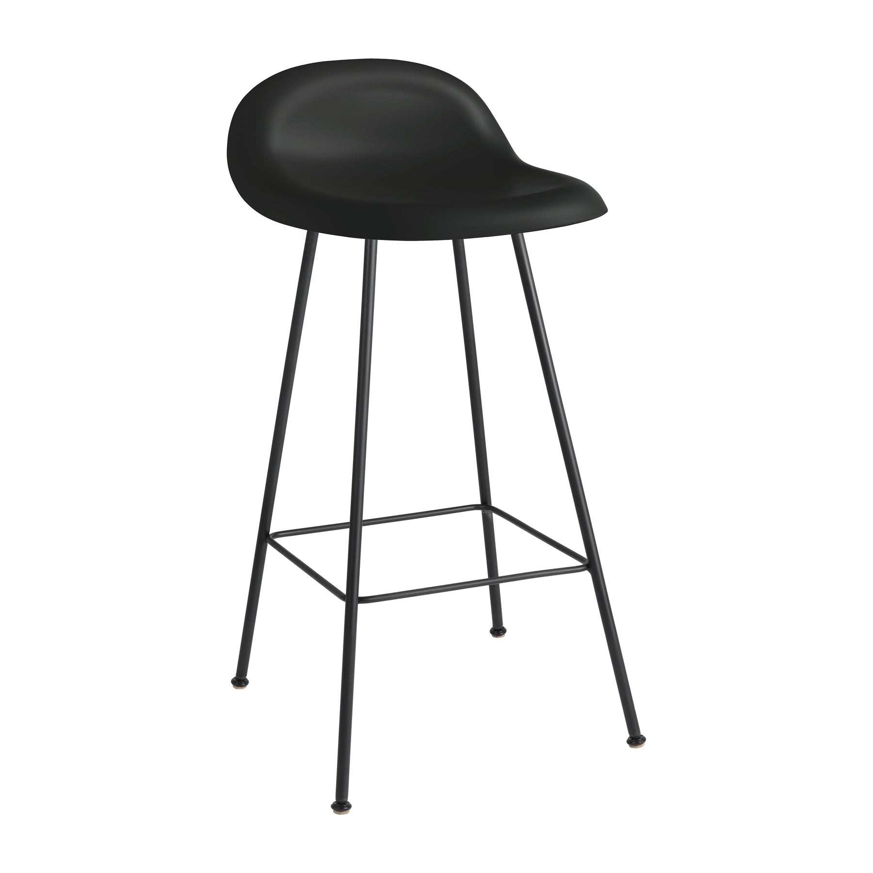 GUBI 3D Non Upholstered Bar and Counter Stool - Center Base – Italian ...