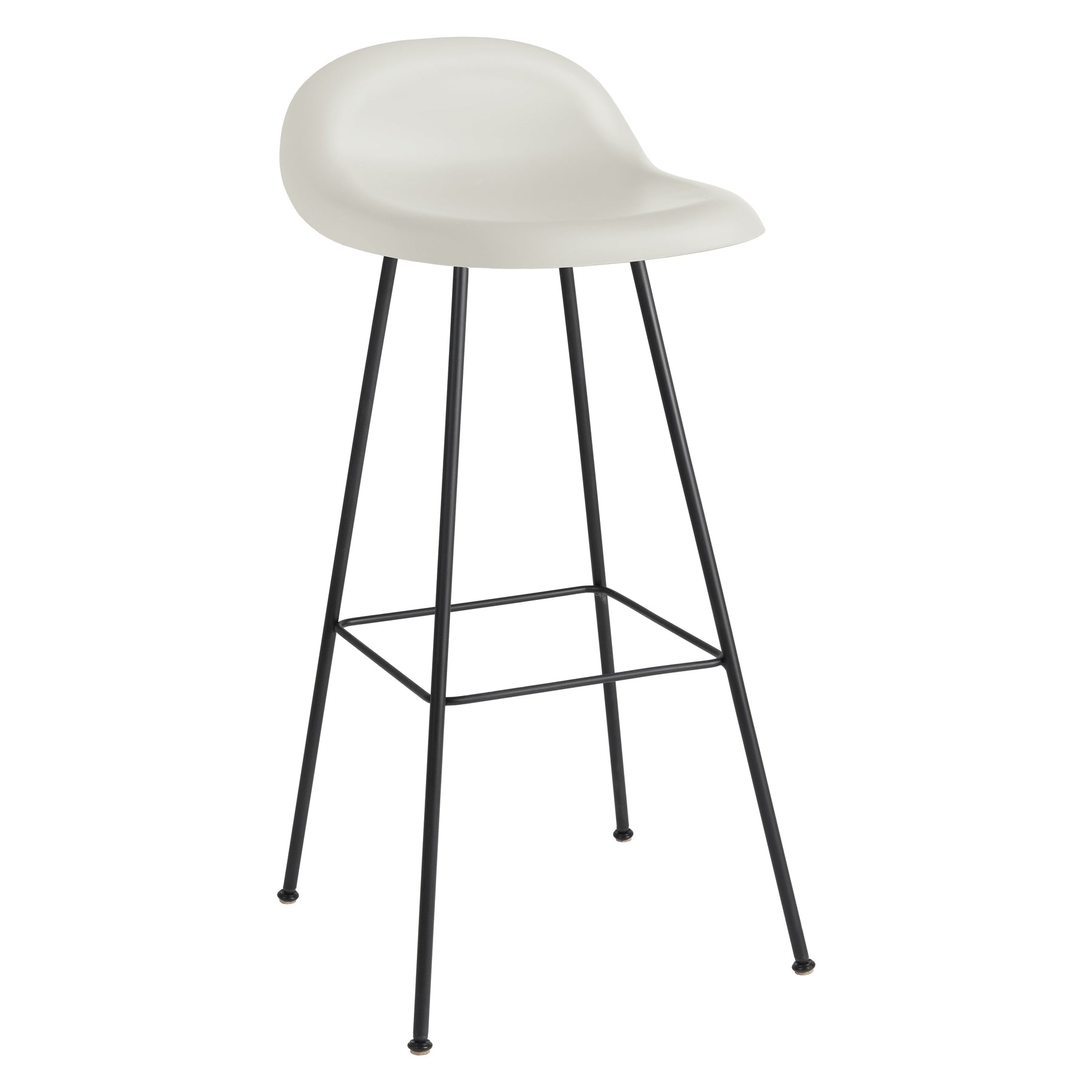 GUBI 3D Non Upholstered Bar and Counter Stool - Center Base – Italian ...