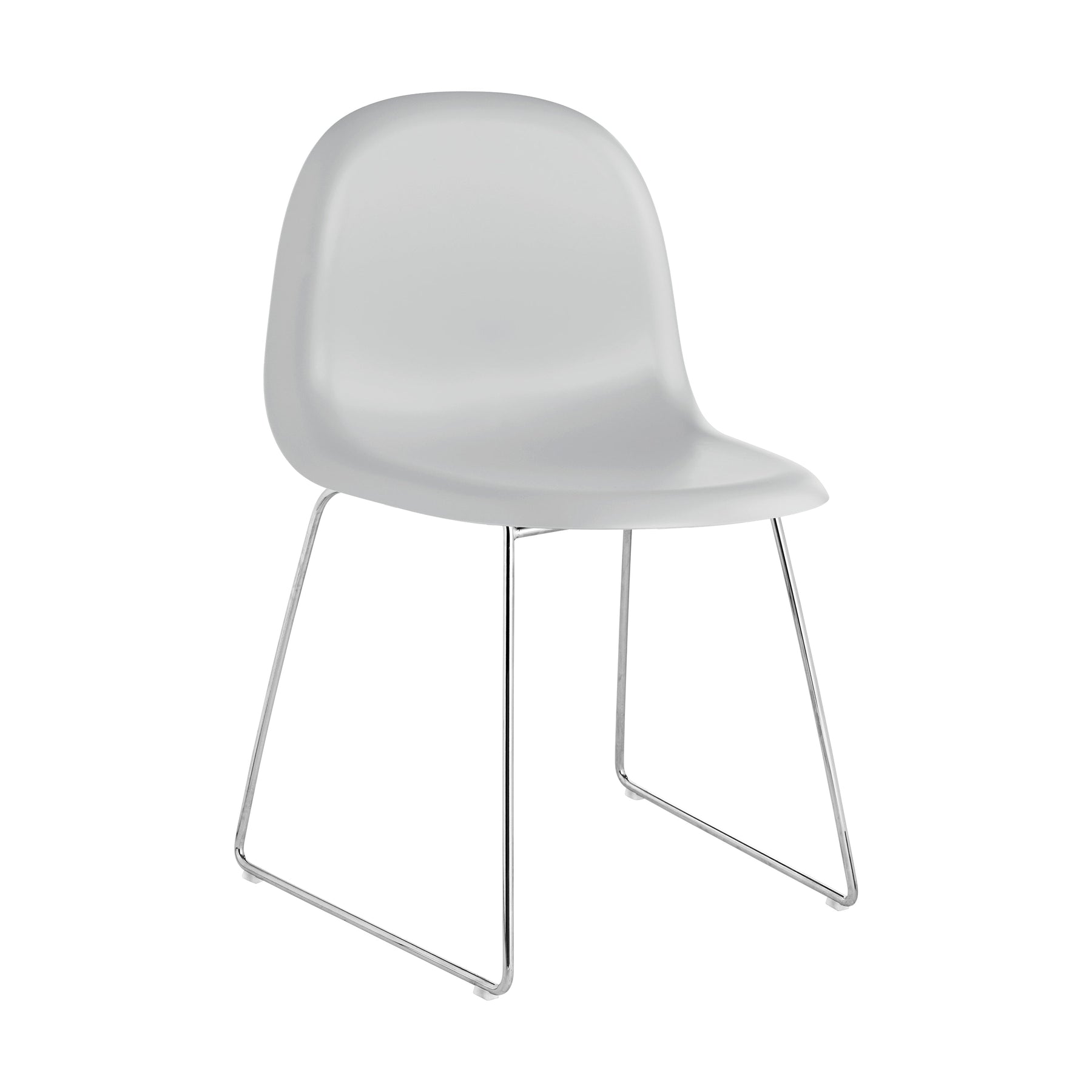 GUBI 3D Non Upholstered Dining Chair - Sledge Base – Italian Luxury ...