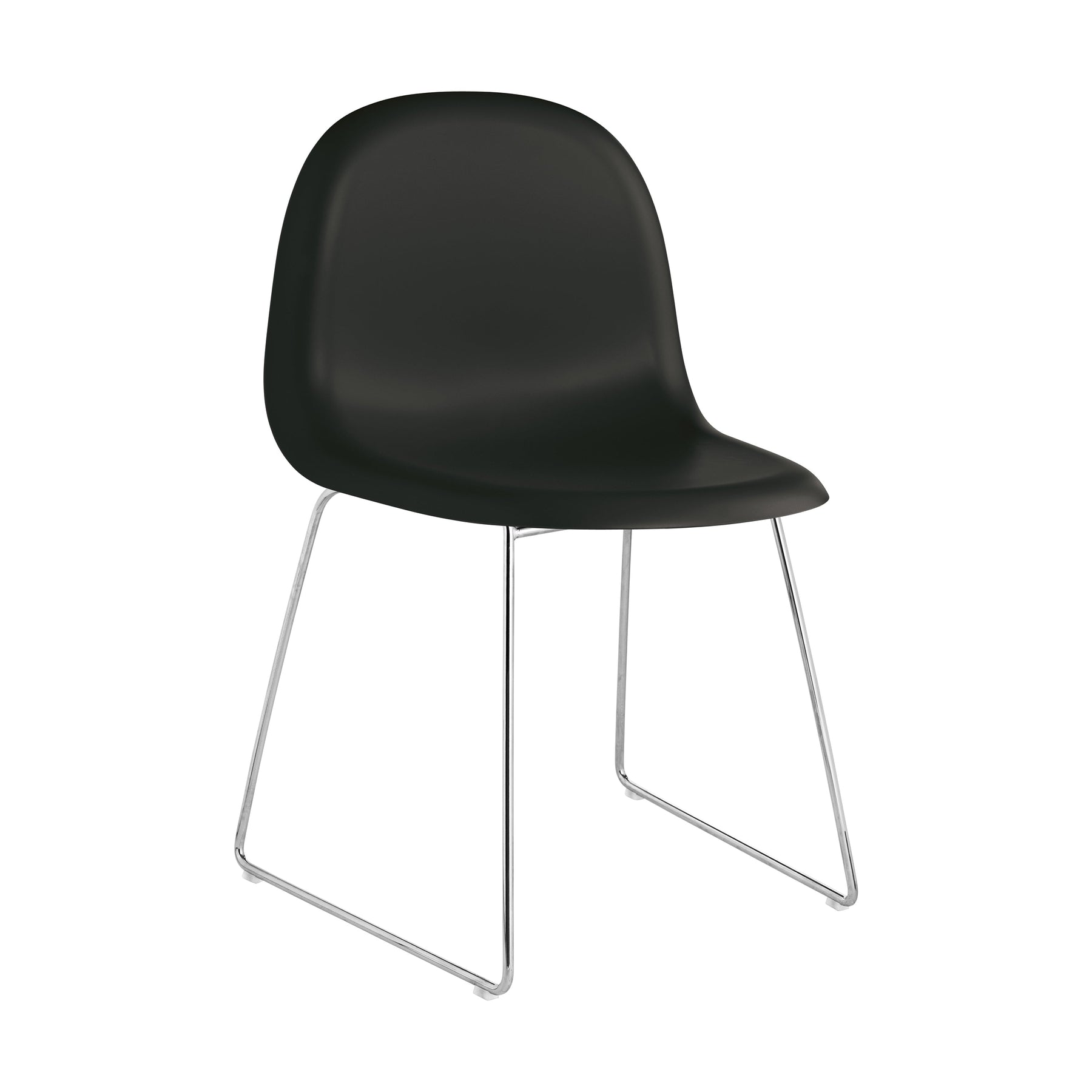 GUBI 3D Non Upholstered Dining Chair - Sledge Base – Italian Luxury ...