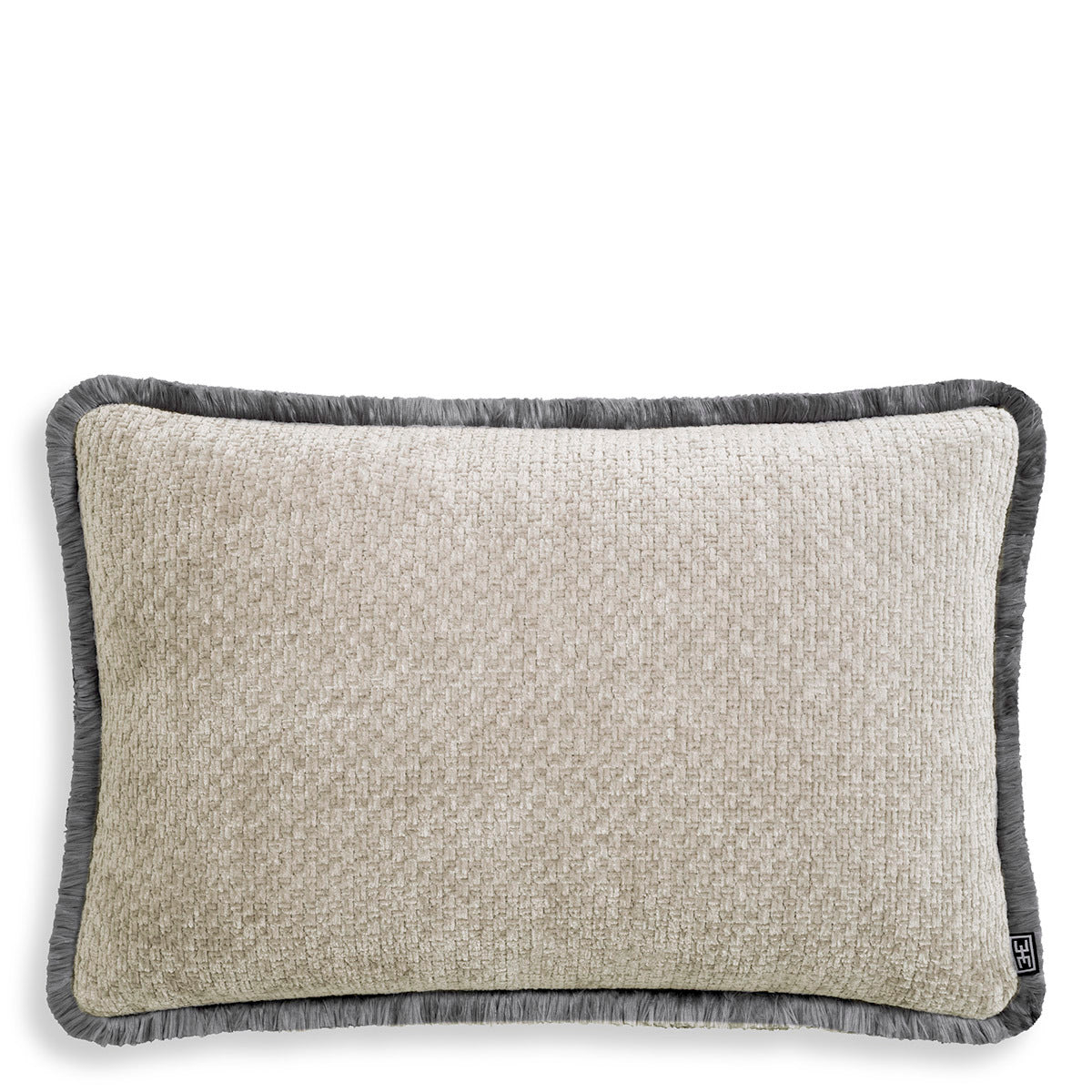 Cushion Paia Rectangular Light Grey – Italian Luxury Interiors