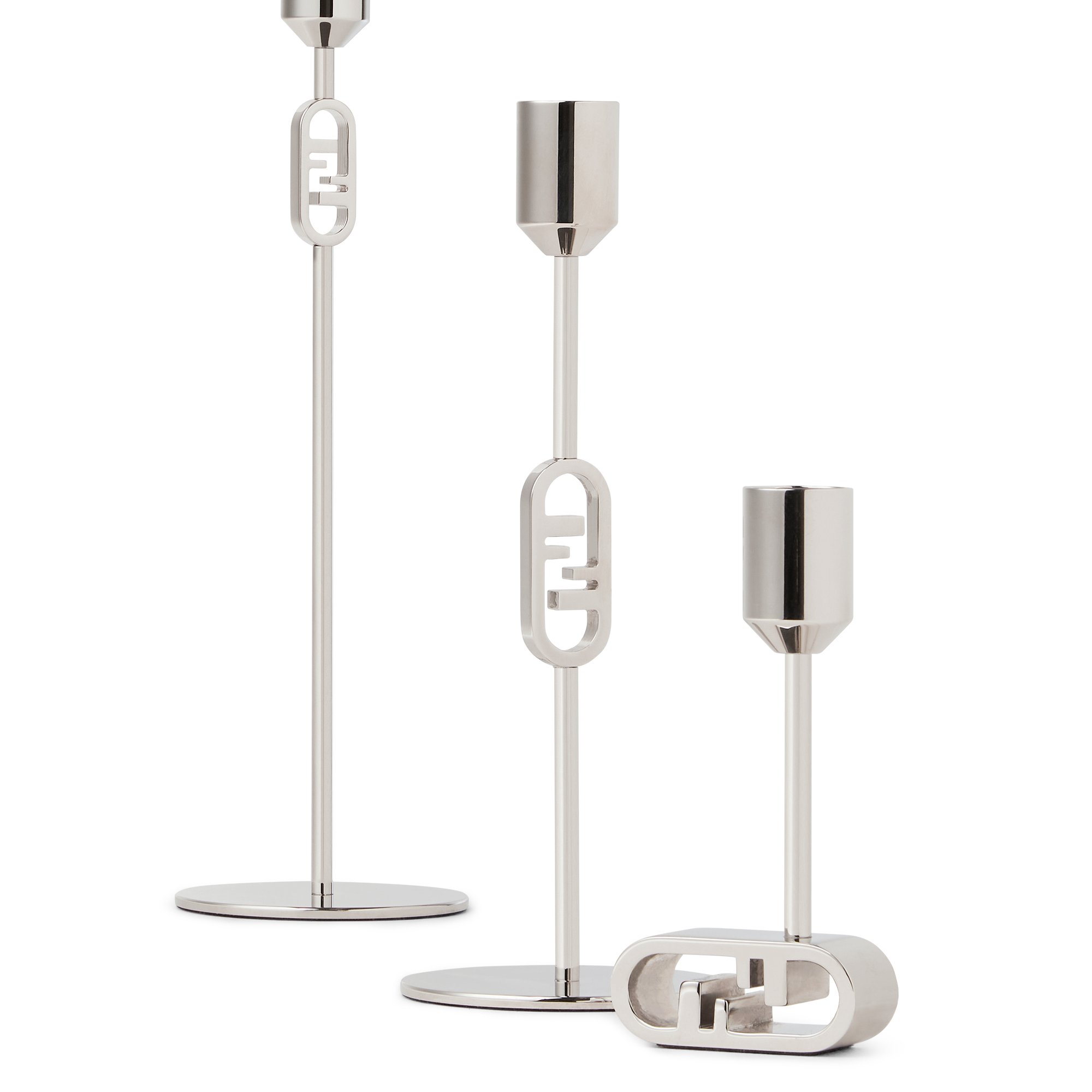 Fendi O’Lock Candle Holder Set – Italian Luxury Interiors