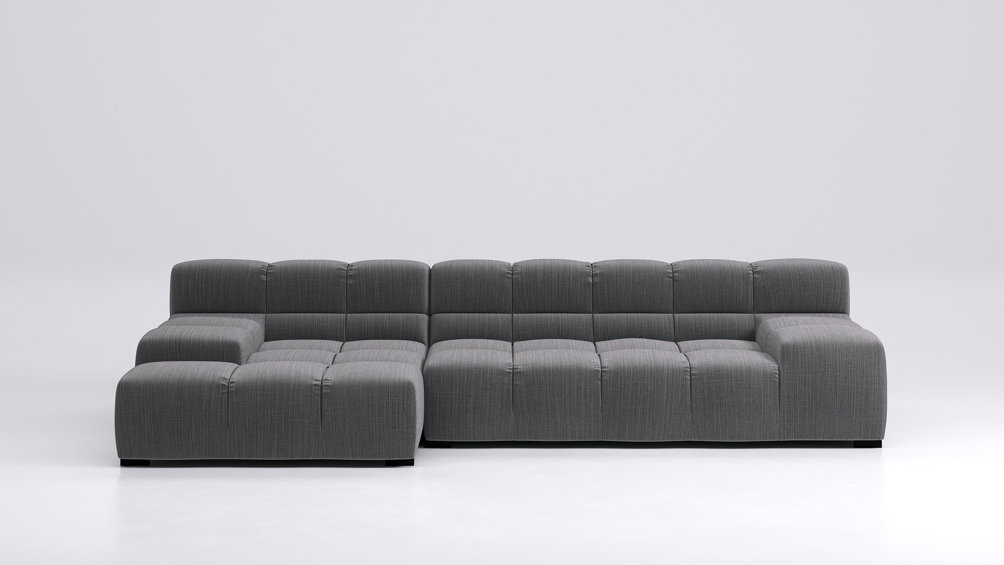 Tufty-Time Sofa Sectional Astro Grey – Italian Luxury Interiors