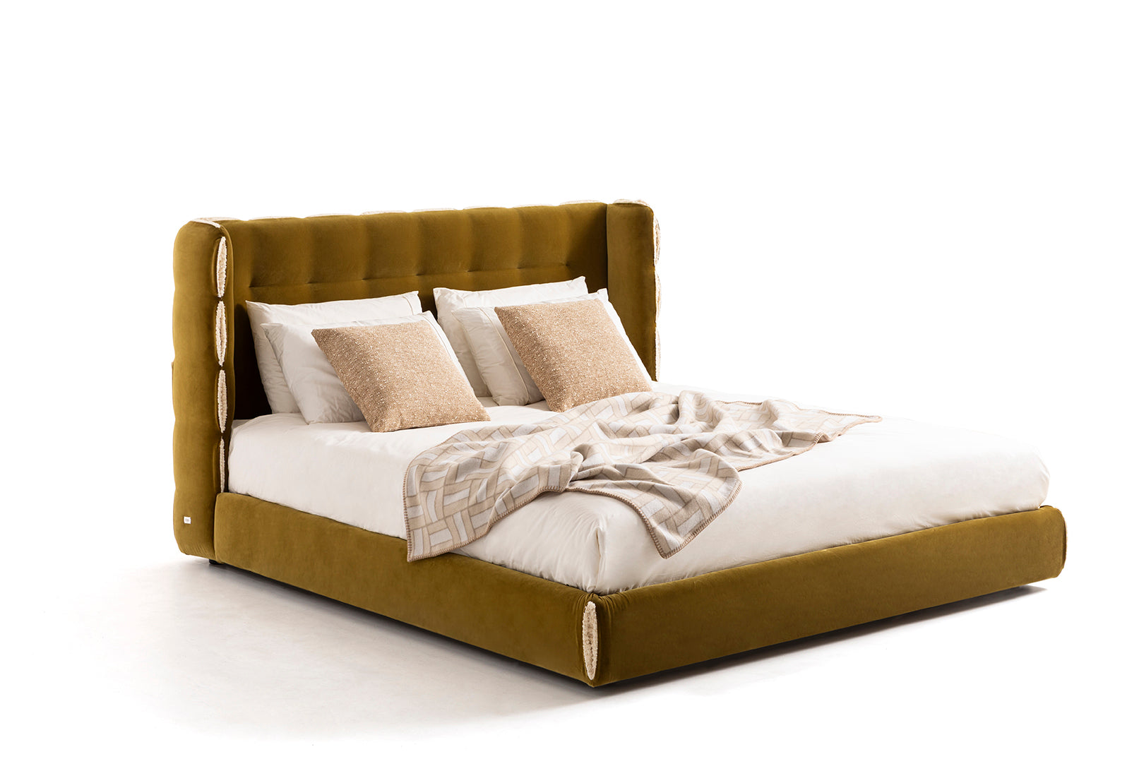 FUN FENDI FOLDED HEADBOARD BED – Italian Luxury Interiors