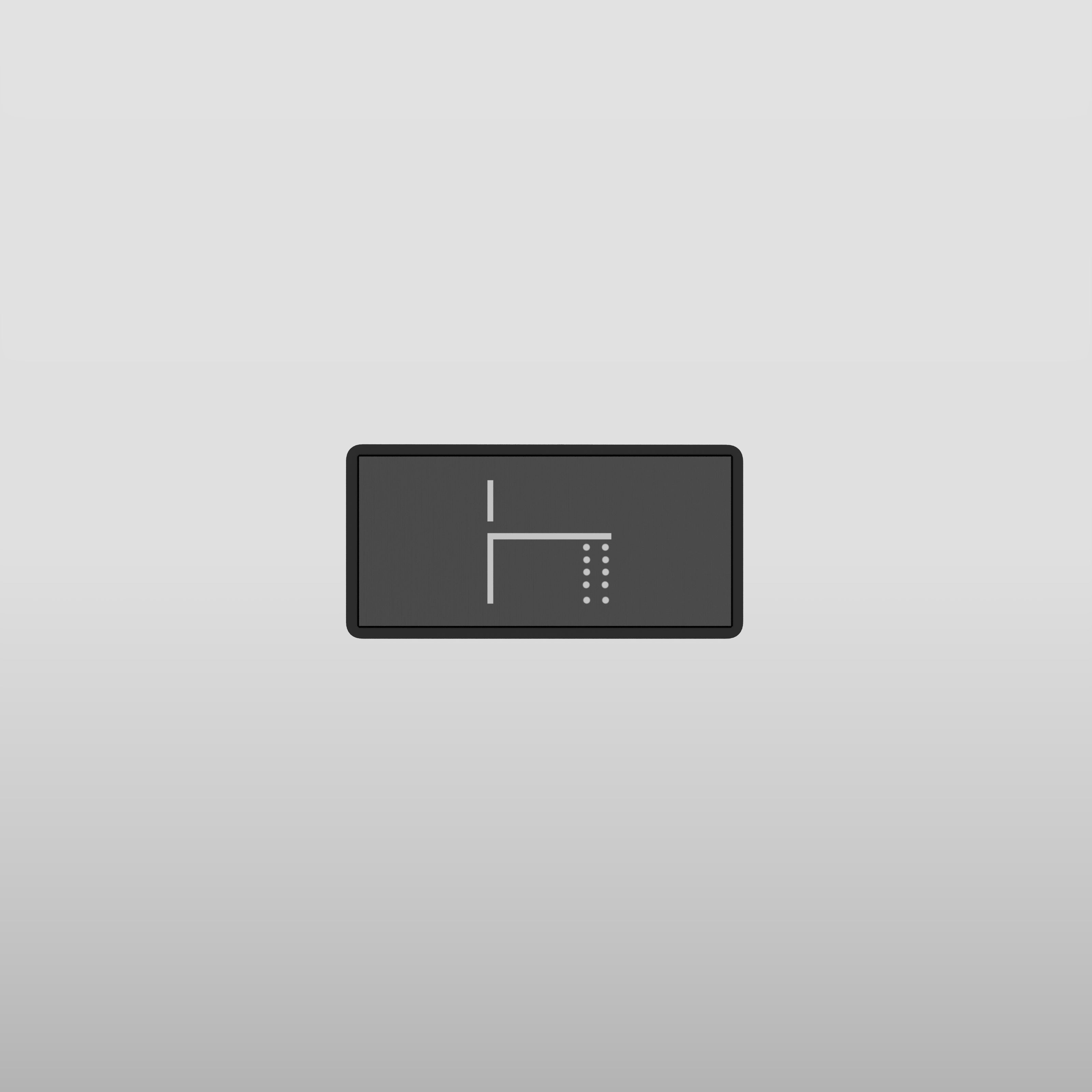 Hi-Fi Push-button Plate - SP02780 – Italian Luxury Interiors