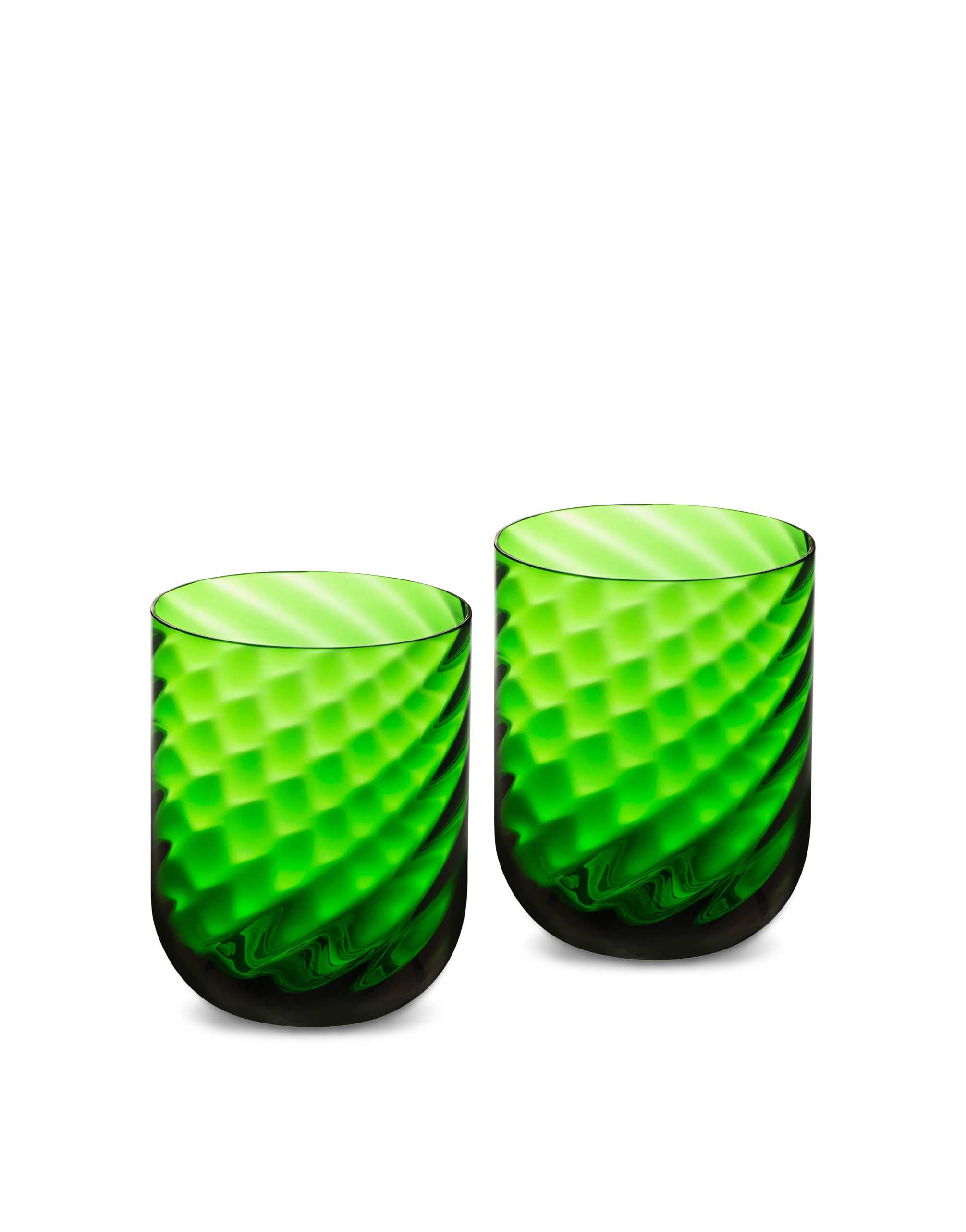 SET OF 2 MURANO WATER GLASSES – Italian Luxury Interiors