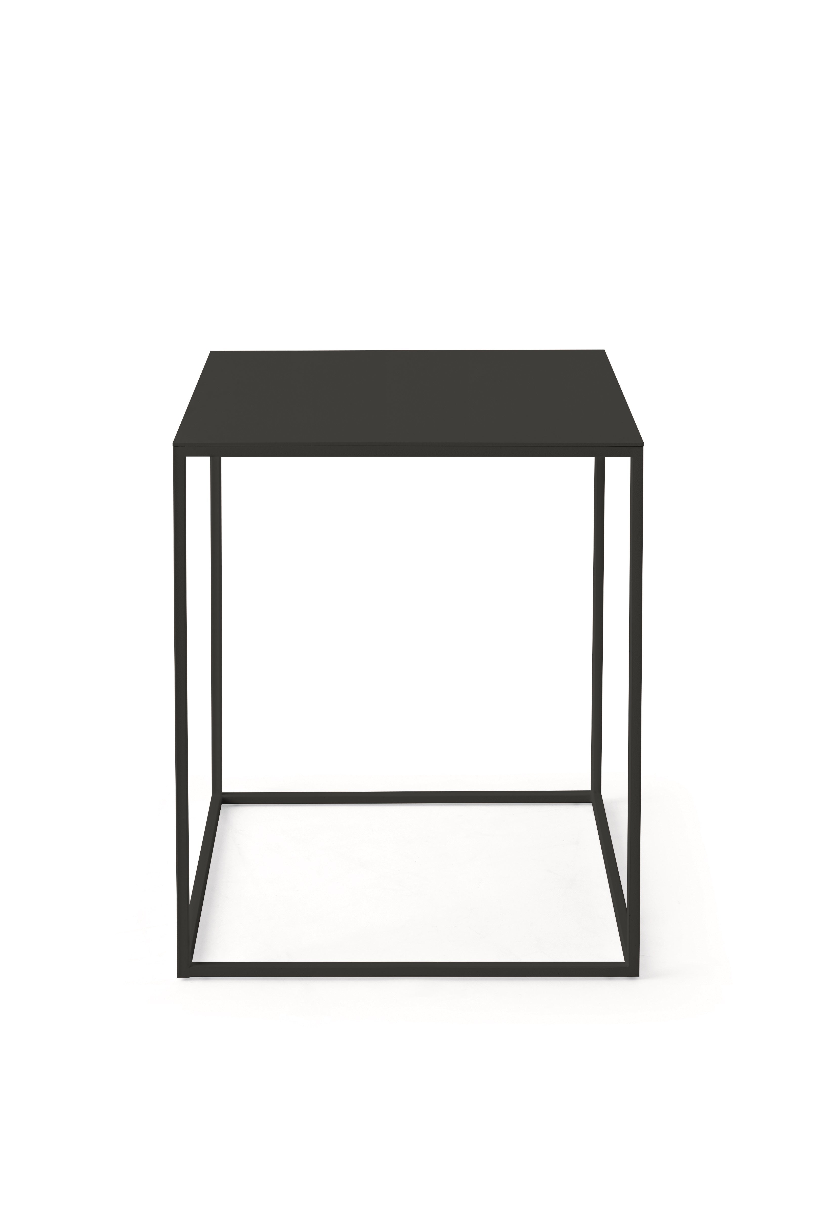 Thin Metal square end table – Italian Luxury Interiors