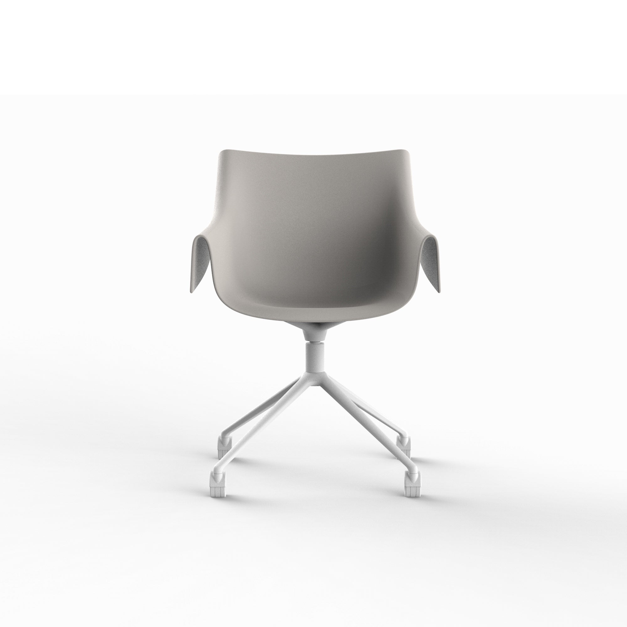 MANTA SWIVEL CASTER ARMCHAIR (Set of 2) – Italian Luxury Interiors