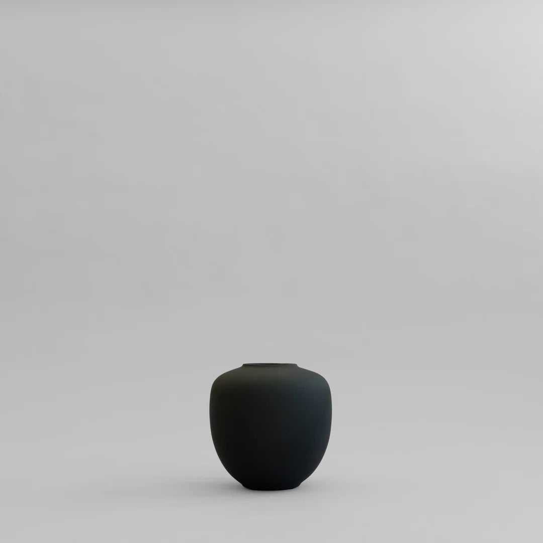 SUNAO VASE MINI - BLACK – Italian Luxury Interiors