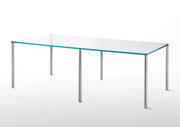 Metal Rectangular Dining Table (With 6 legs) – Italian Luxury Interiors