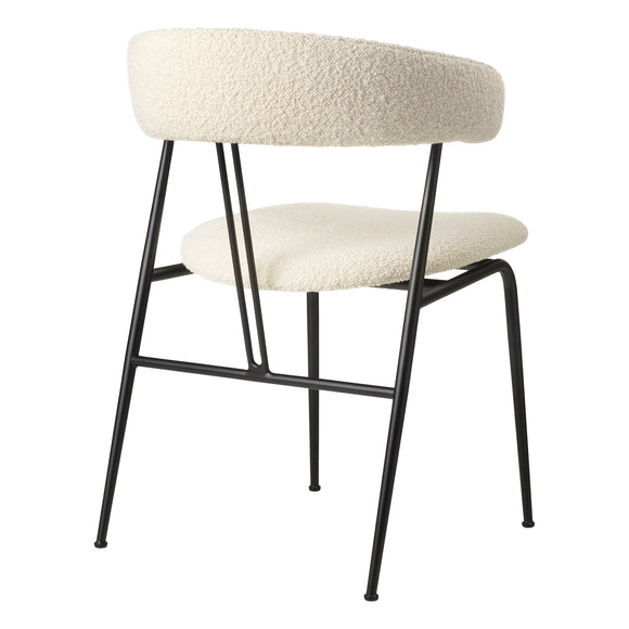 Violin Upholstered Dining Chair – Italian Luxury Interiors