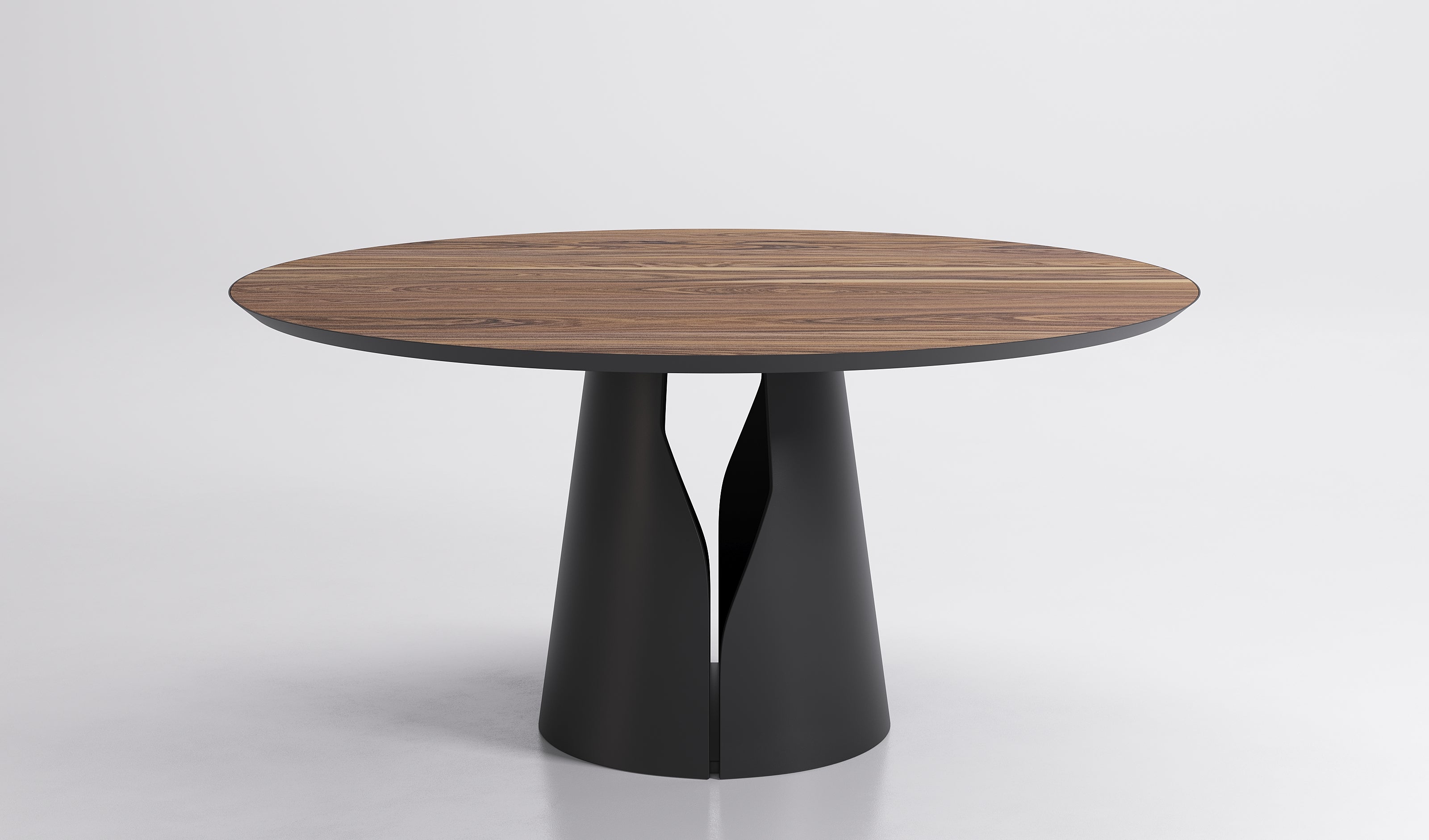 Giano Wood Round Dining Table – Italian Luxury Interiors