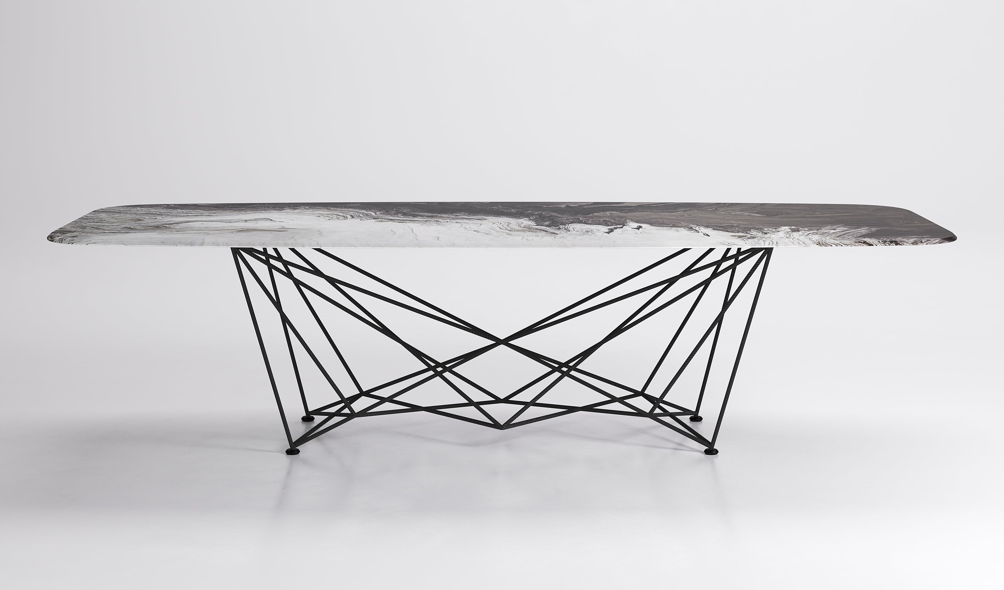 Gordon CrystalArt Dining Table – Italian Luxury Interiors