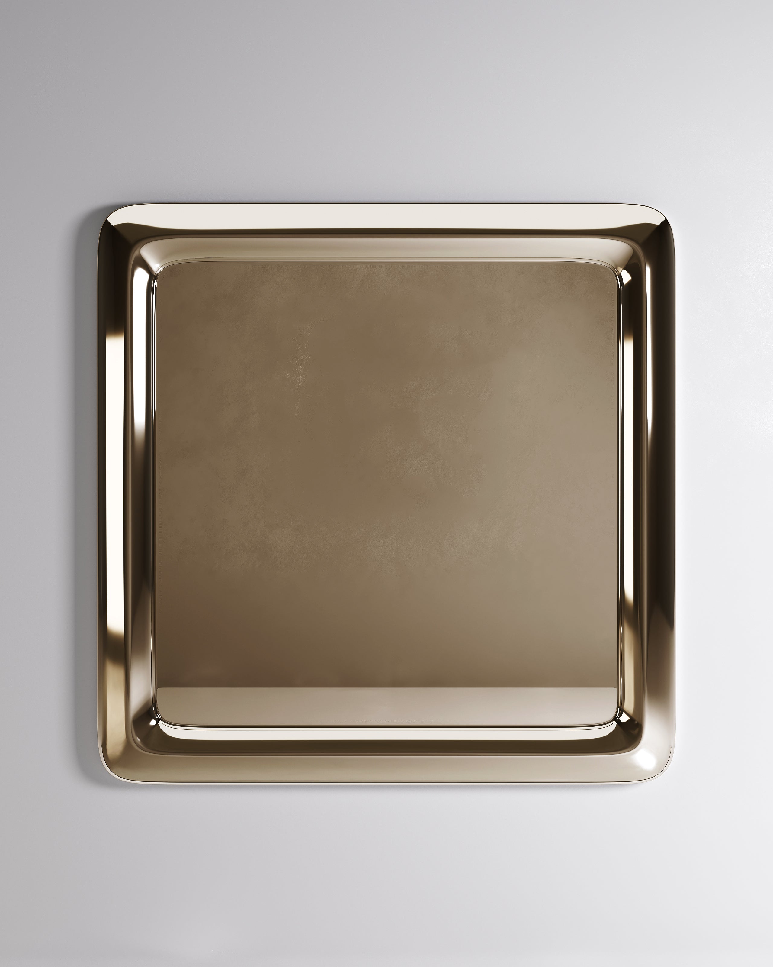 Glenn Square Mirror Bronze – Italian Luxury Interiors
