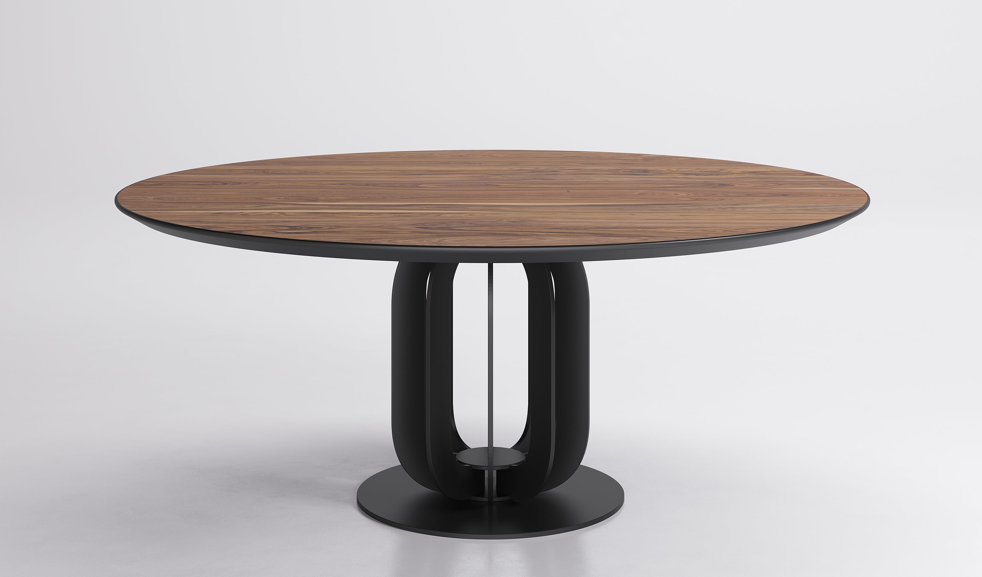 Soho Round Wood Dining Table – Italian Luxury Interiors