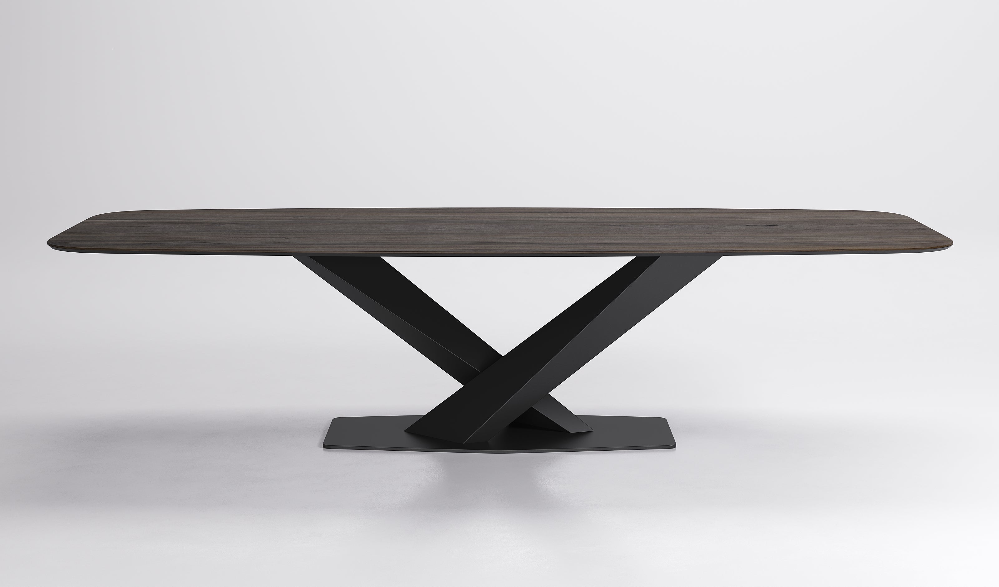 Stratos Wood Barrel Dining Table – Italian Luxury Interiors