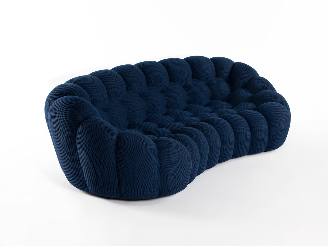 Bubble 2 Curved 3 4 Seat Sofa Zeffiro 2D